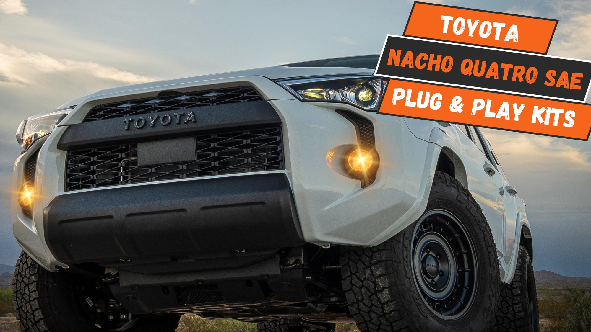TOYOTA SAE PLUG N PLAY FOG KIT – Nacho Offroad Lighting