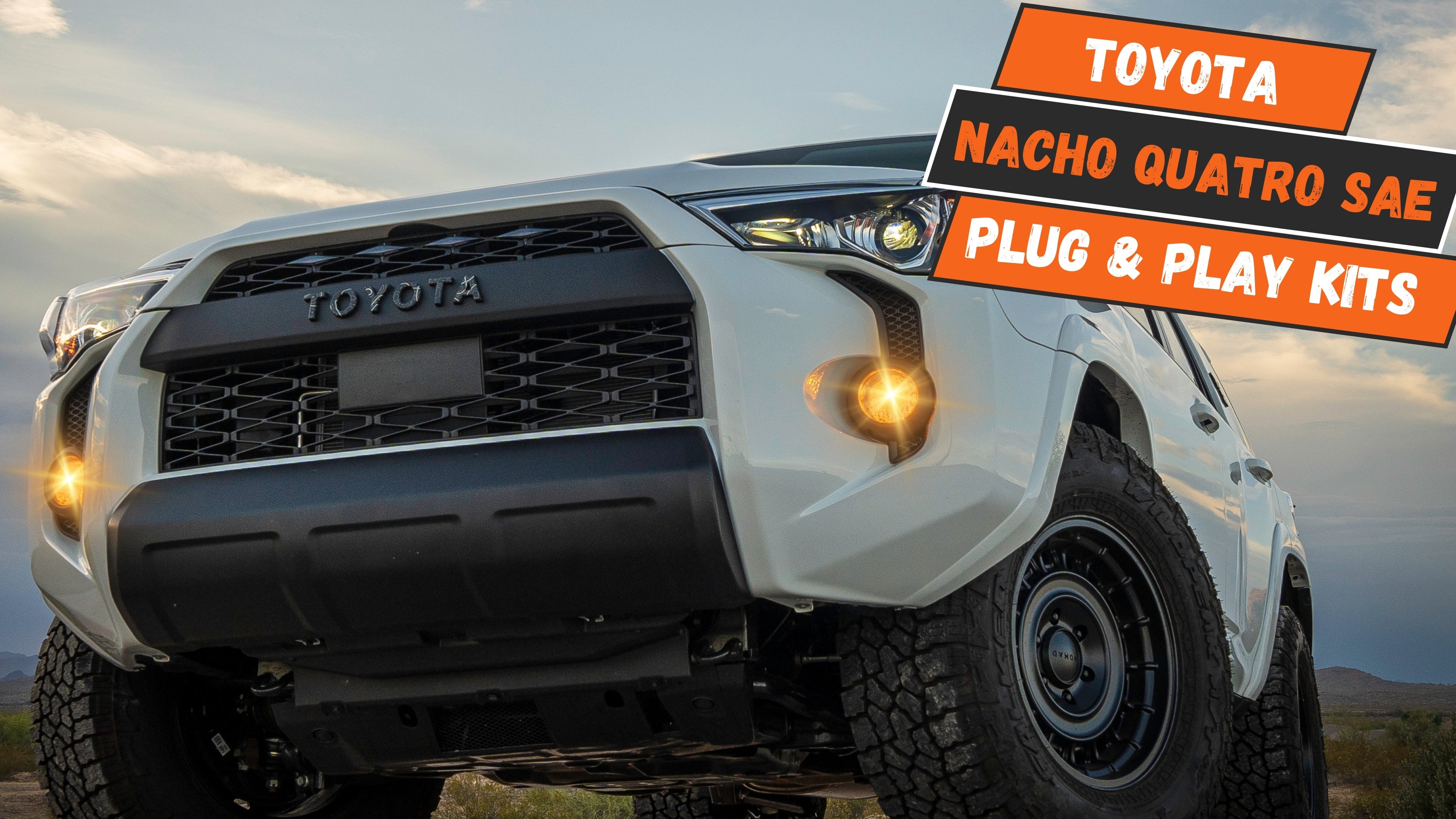 TOYOTA SAE PLUG N PLAY FOG KIT – Nacho Offroad Lighting